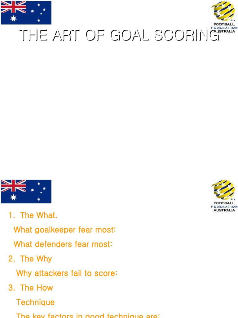 J.the Art of Goal Scoring | PDF | Career & Growth | Games & Activities
