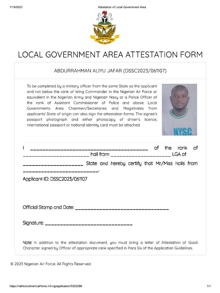 Attestation | PDF