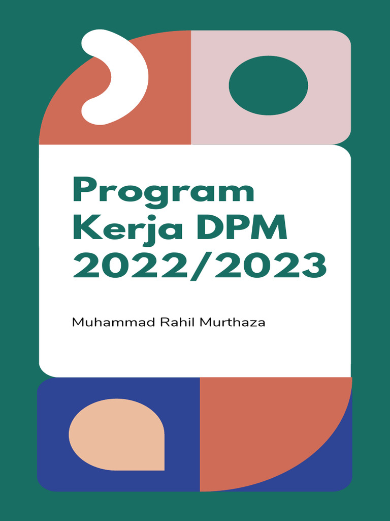 Program Kerja DPM | PDF | Bisnis | Ilmu Sosial