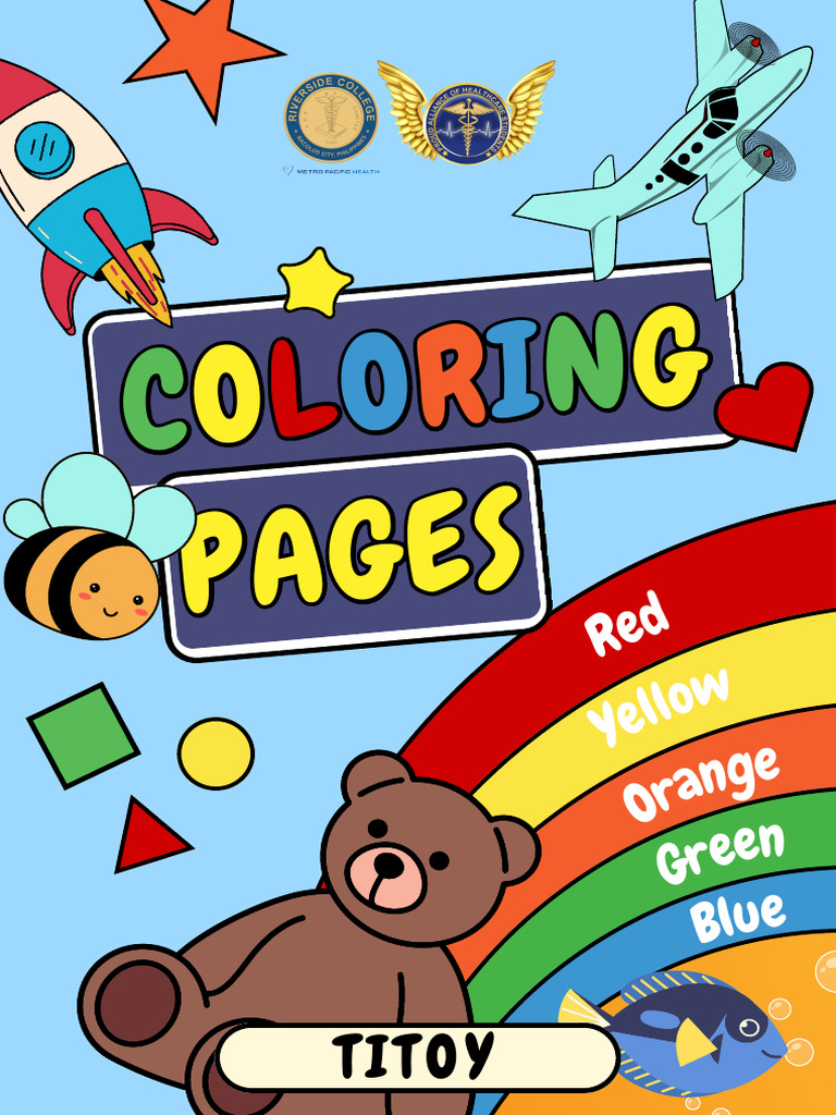 A4 Coloring Pages (Toddlers) | PDF