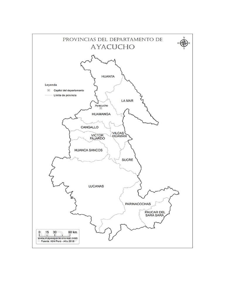 Mapa Del Peru | PDF