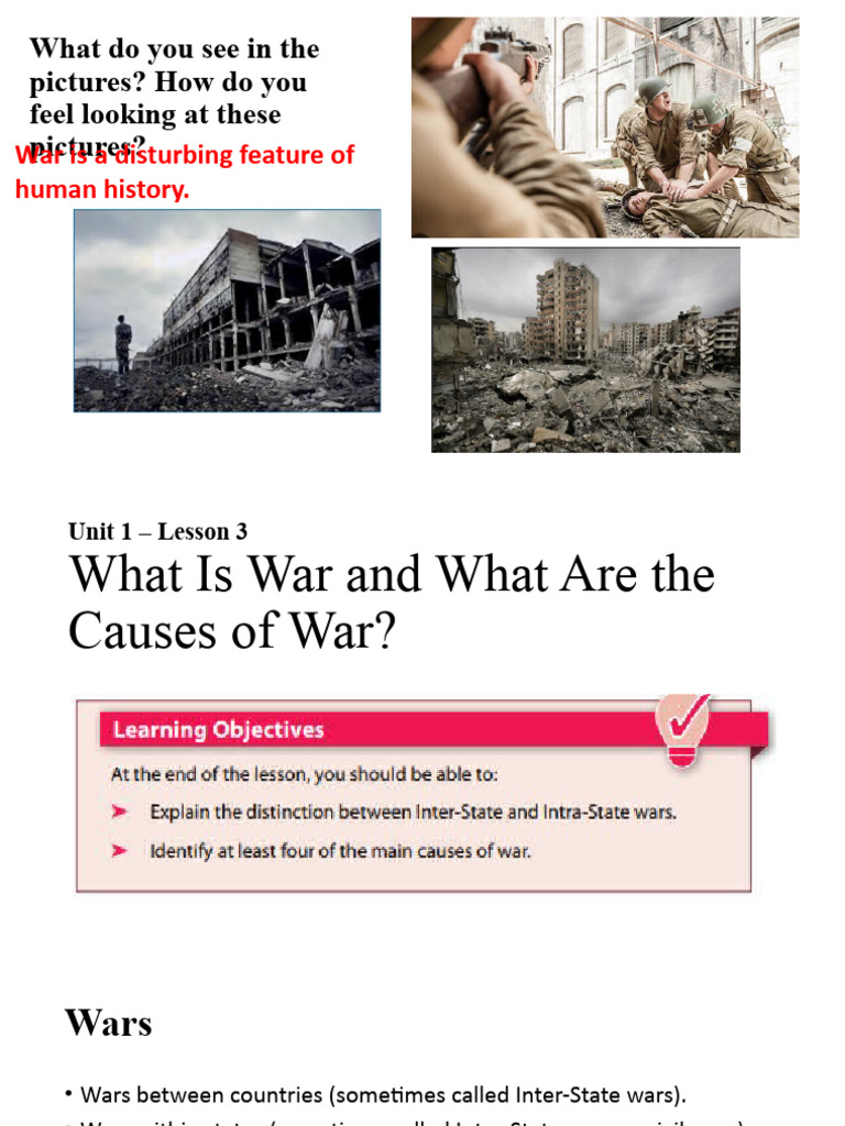 Causes of War | PDF | Civil War | Violence