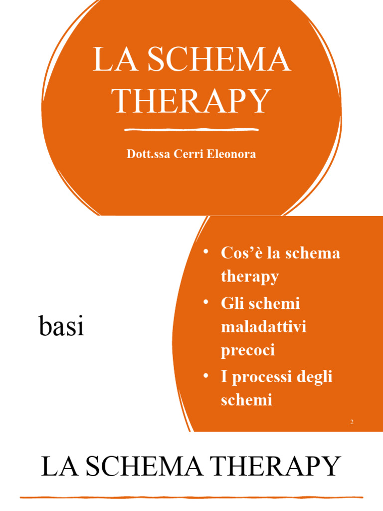 La Schema Therapy | PDF