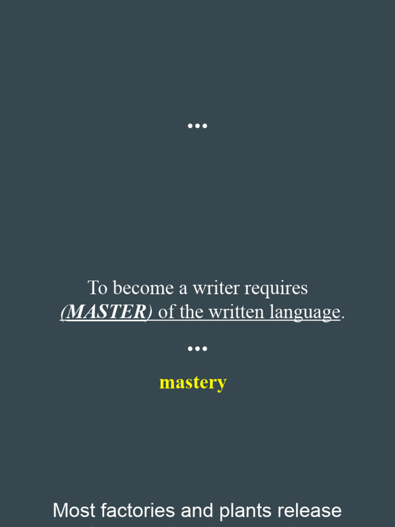 Vocabulary Mastery and Usage Guide | PDF