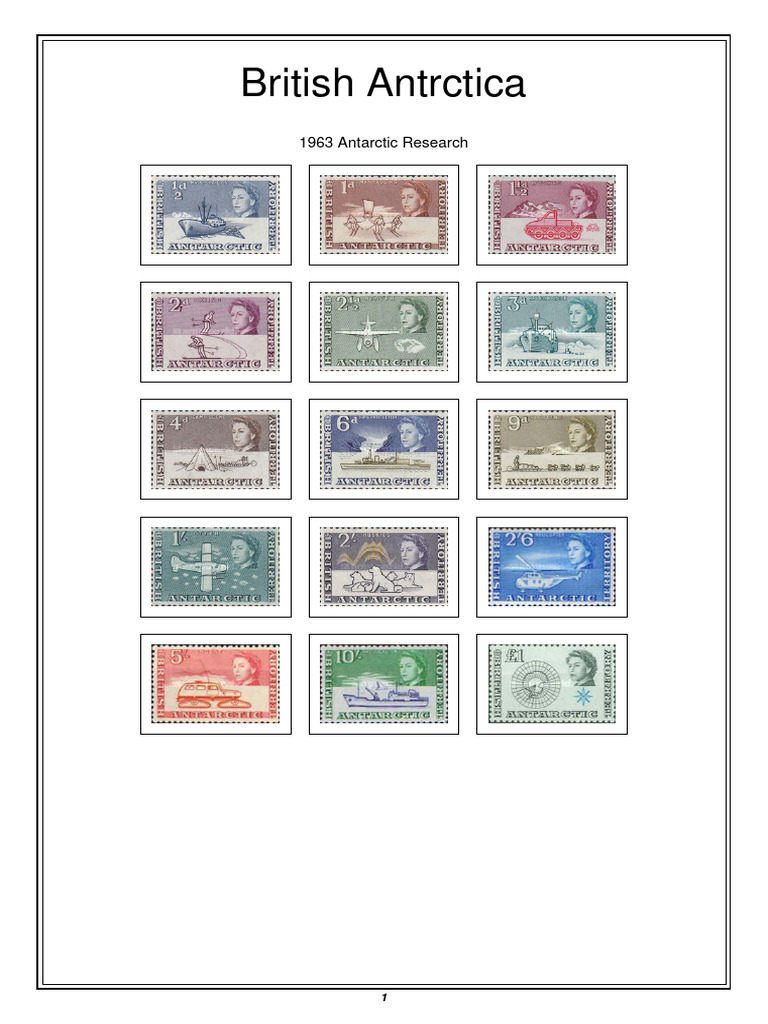 British Antarctic Territory MB | PDF | Antarctica | Ernest Shackleton