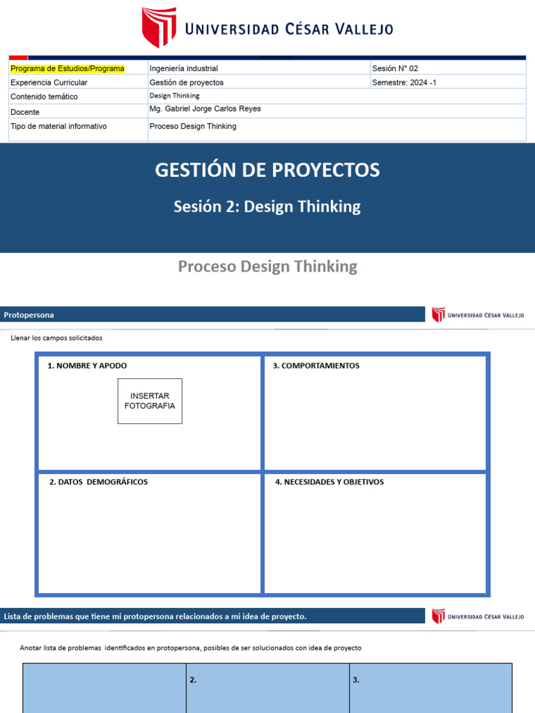 Design Thinking en Gestión de Proyectos | PDF | Experiencia | Cognición