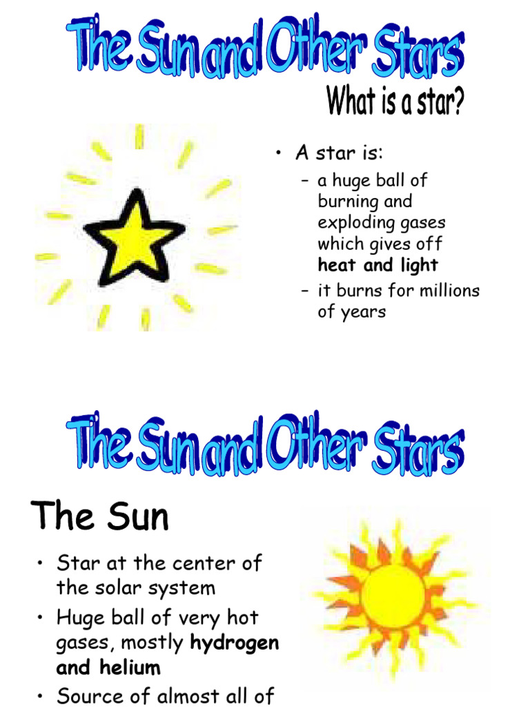 Understanding Stars: Types and Characteristics | PDF | Social Science | Art