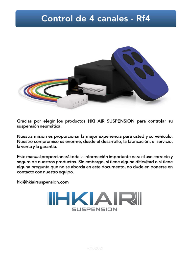 10 - Control de 4 Canales - RF4 ES | PDF