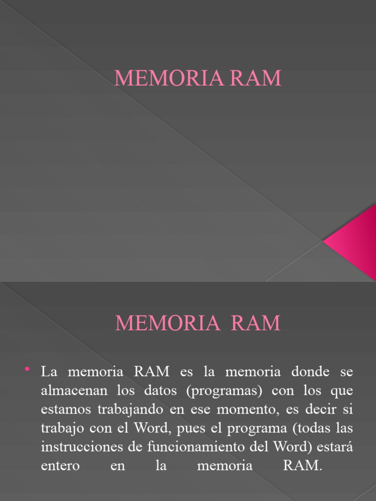 Memoria Ram | PDF | Memoria de acceso aleatorio | Hardware de la computadora