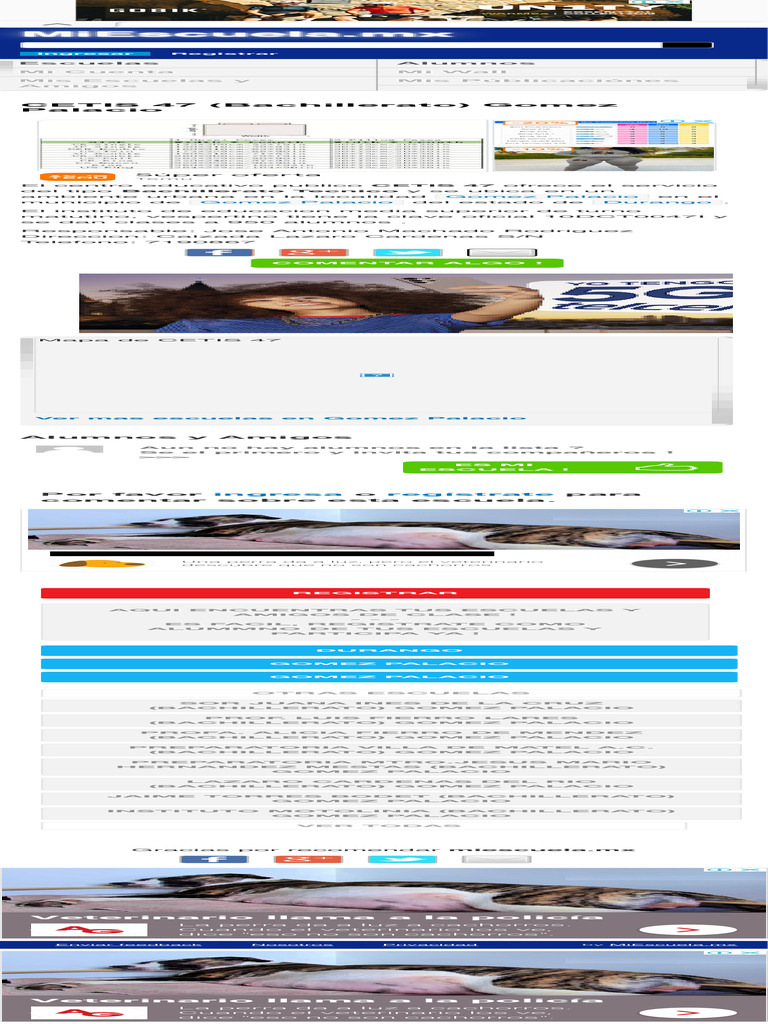 CETIS 47 (Bachillerato) Gomez Palacio - MiEscuela.mx | PDF