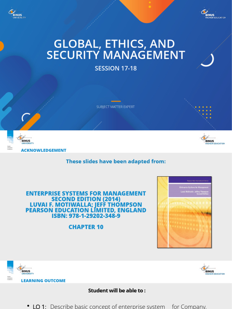 20231220181244D3064 - NEW Ses1718 Chap10 Global, Ethics, and Security Management | PDF ...