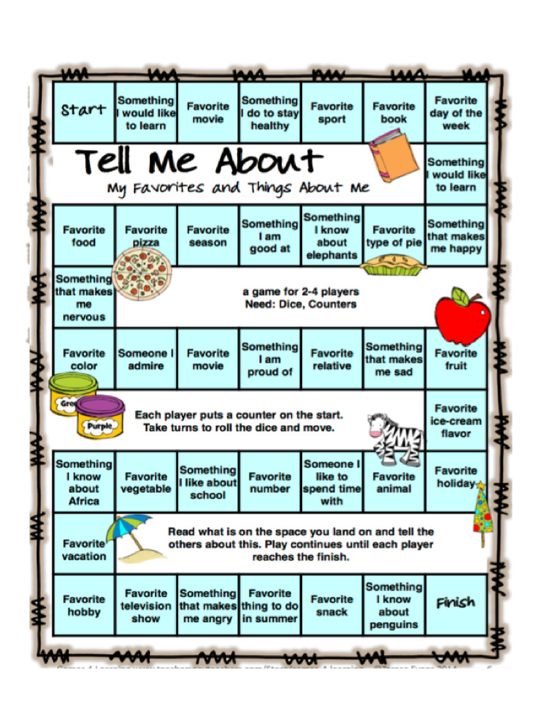 Ice Breaker For 1st Day of School | PDF