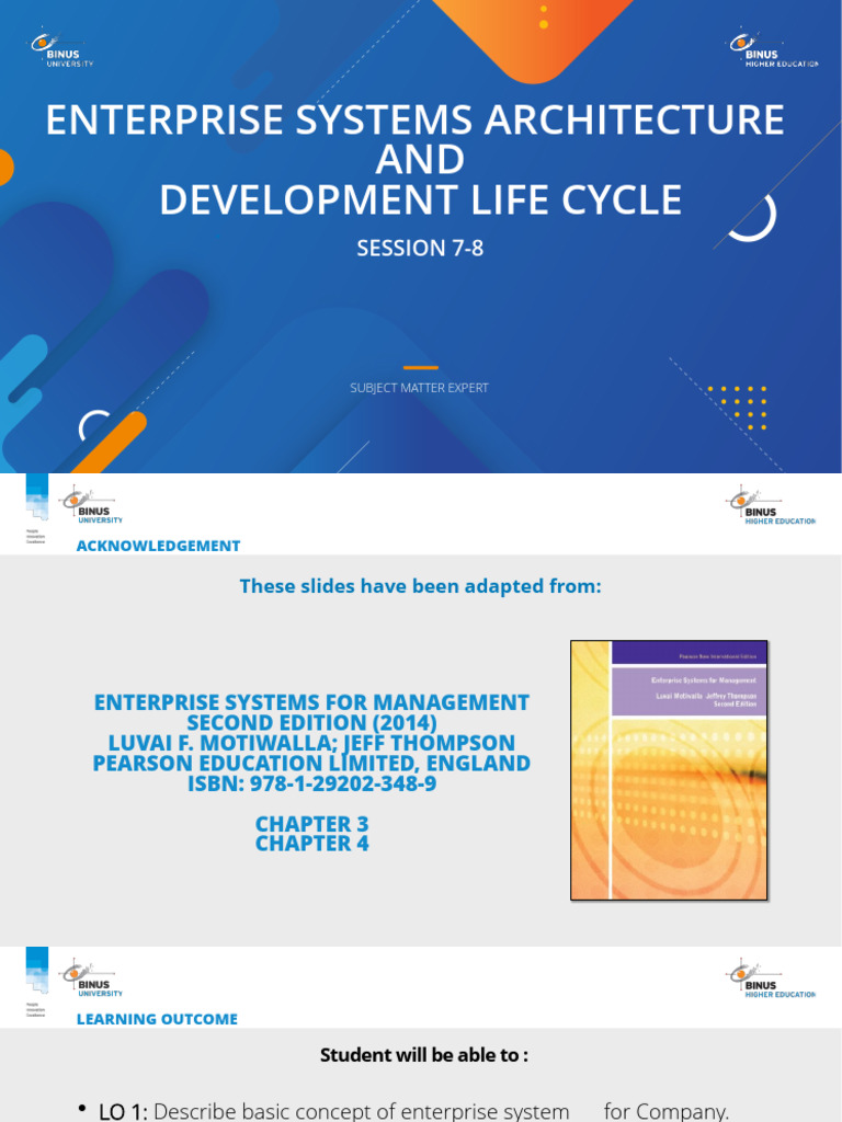 20231220181140D3064_NEW Ses0708 Chap03-04 Enterprise Systems Architecture and Development Life ...