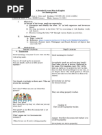 Letter M Lesson Plan | PDF | Lesson Plan | Educational Assessment