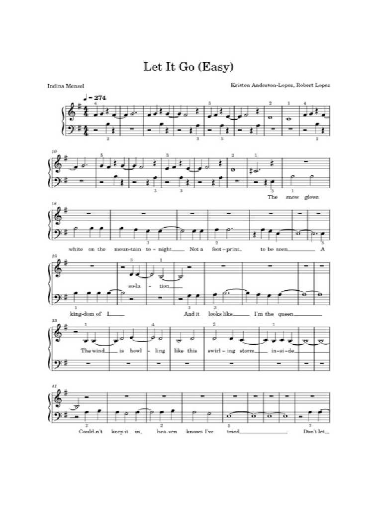 Let It Go | PDF