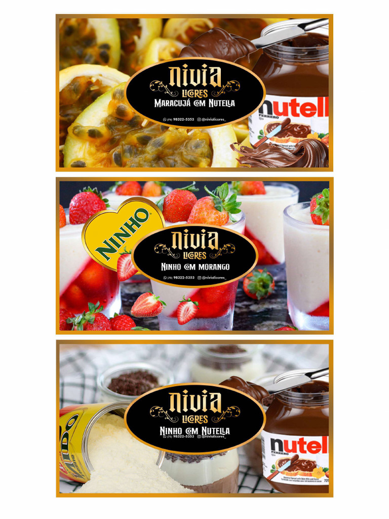 rotulos de licor da nivia | PDF