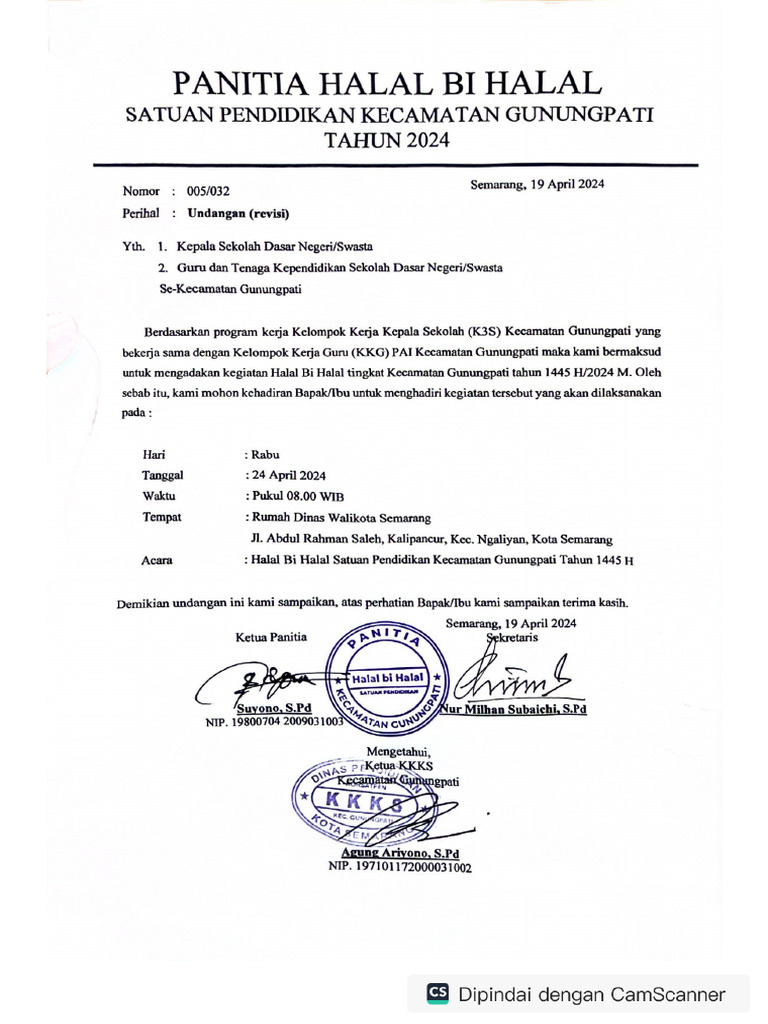 Undangan Halbi | PDF