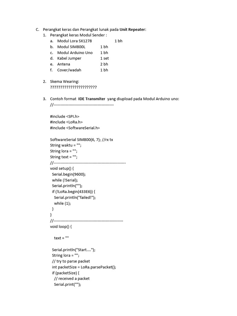 Manual Book Iot2 | PDF | Arduino