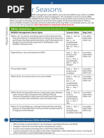 2024-25 Saskatchewan Hunting Zones Map | PDF | Saskatchewan | Geography