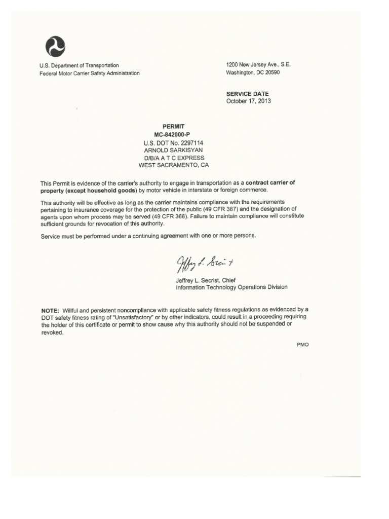 ATC Express set up packet new | PDF | Liability Insurance | Common Law