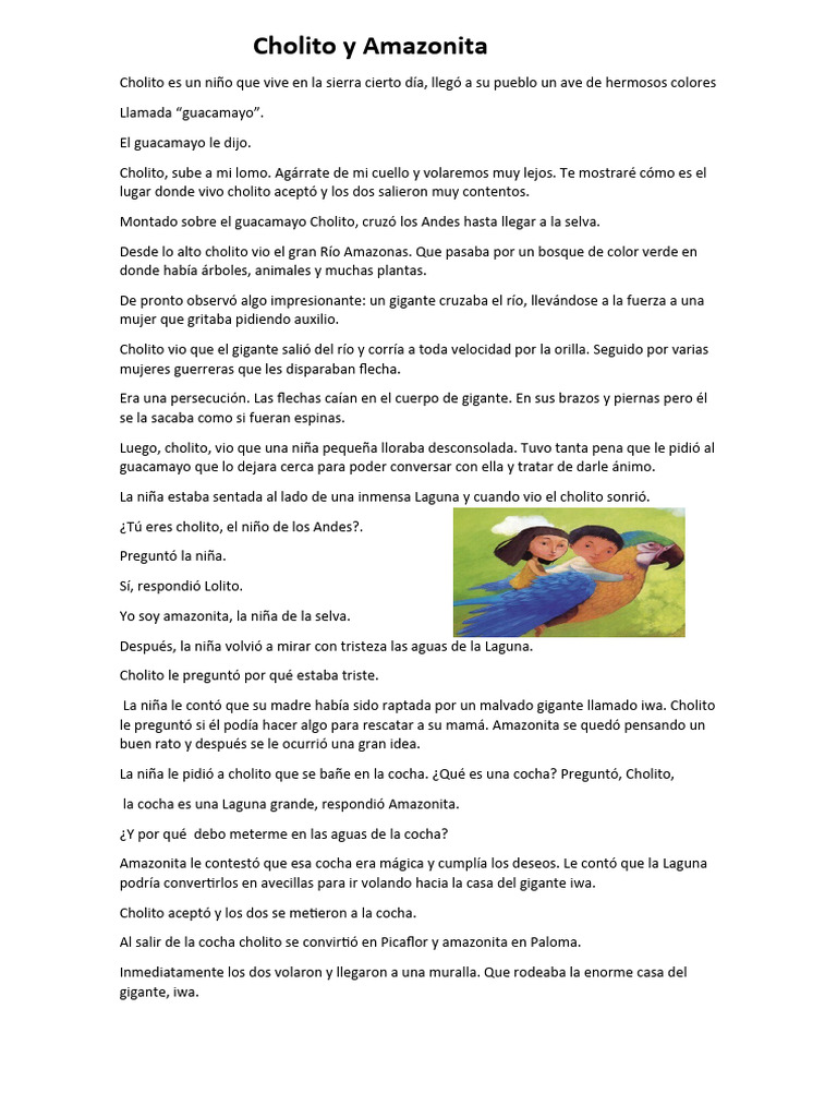 Cholito y Amazonita | PDF | Incendios