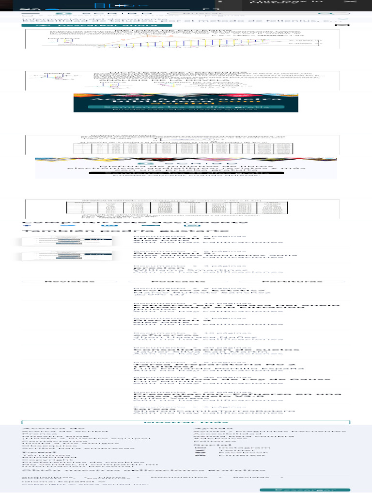 Método de Fellenius PDF | PDF | web 2.0 | Comunicación escrita