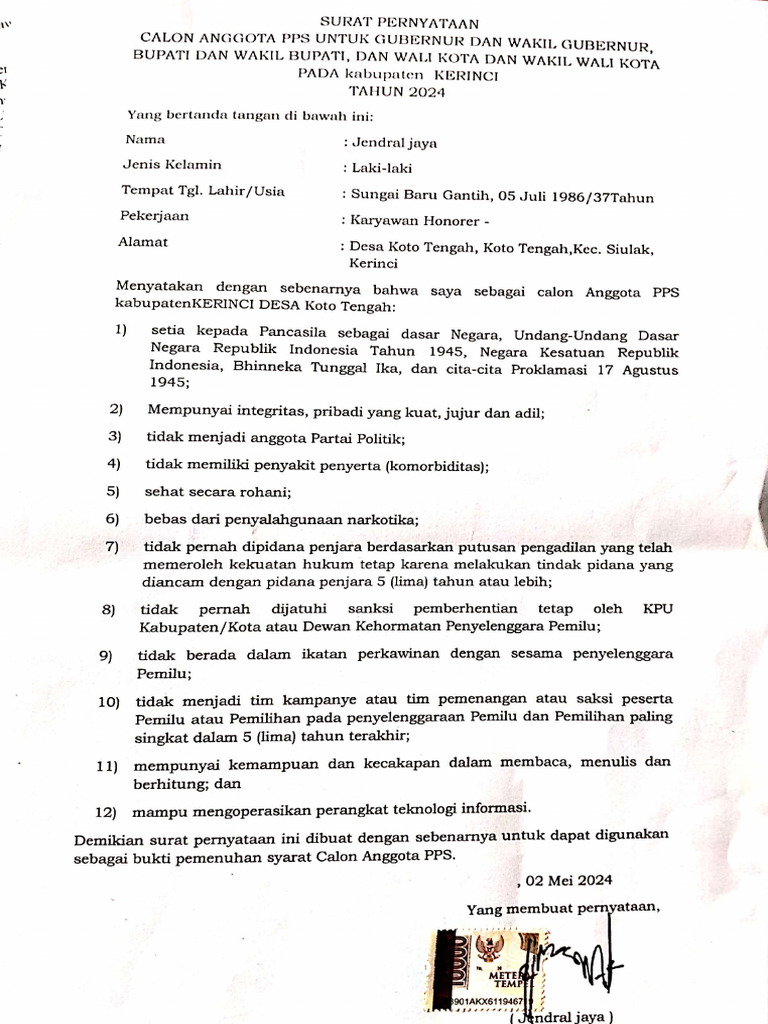 Pernyataaan Compressed | PDF