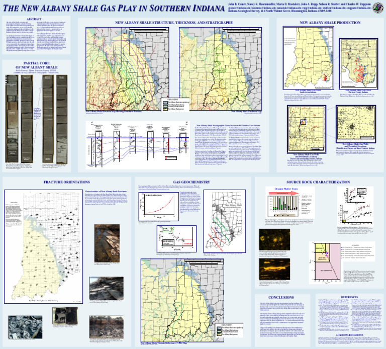 Indiana Shale Gas Exploration | PDF | Earth Sciences | Geology