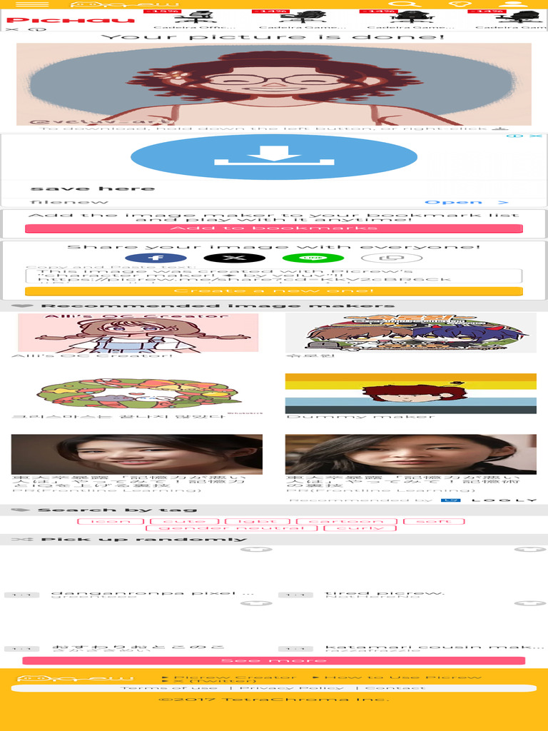 Character Maker! by Veluv Picrew | PDF