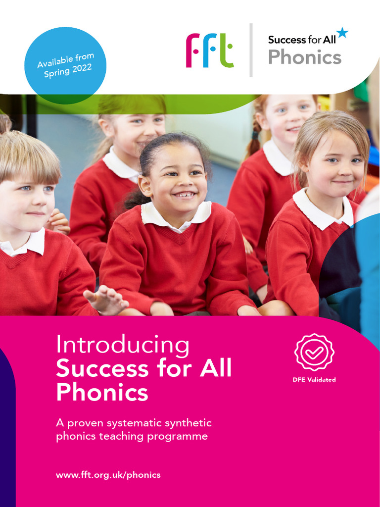 Success For All Phonics Brochure Singles | PDF | Phonics | Cognition