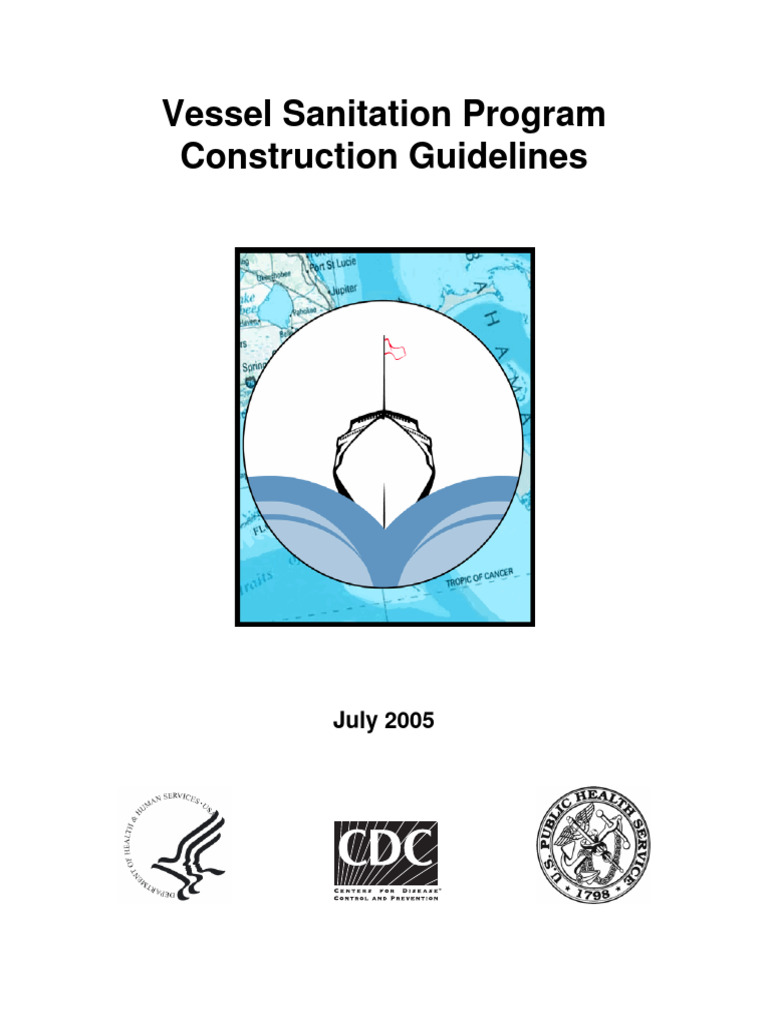 Vessel Sanitation Program 2005 Construction Guidelines | PDF | Valve ...