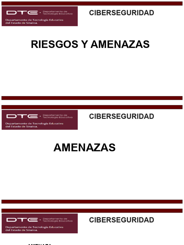 RIESGOS-Y-AMENAZAS | PDF | Seguridad | La seguridad informática