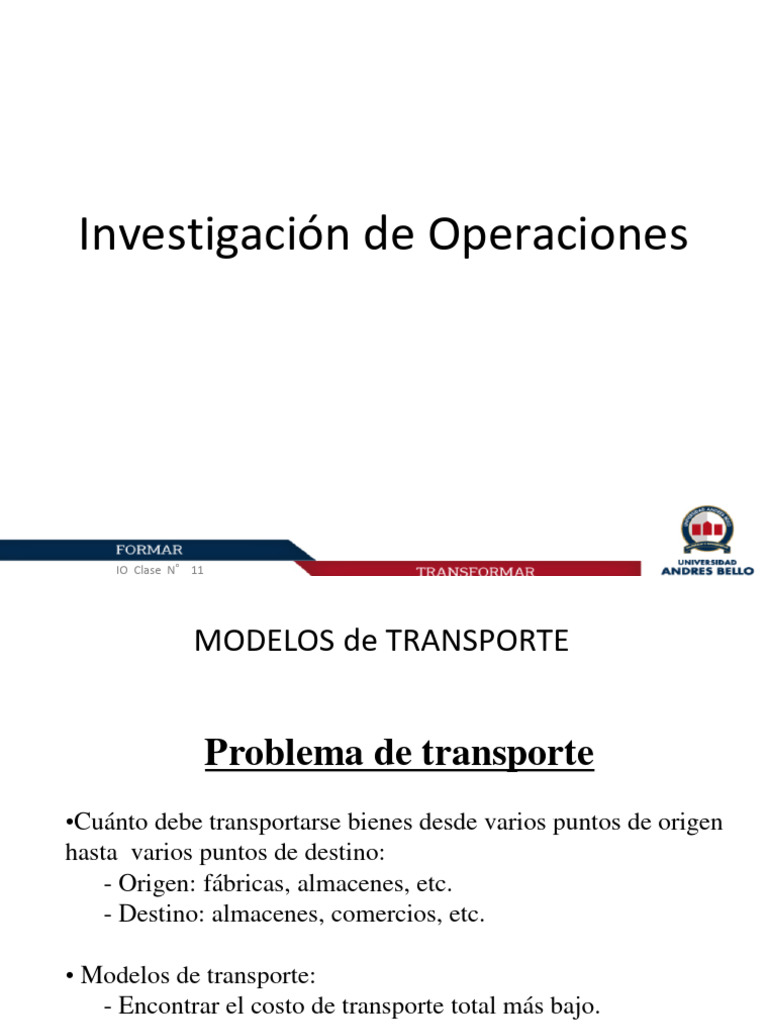 Clase I-O 11 Fenomenos Transporte Modf | PDF | Transporte