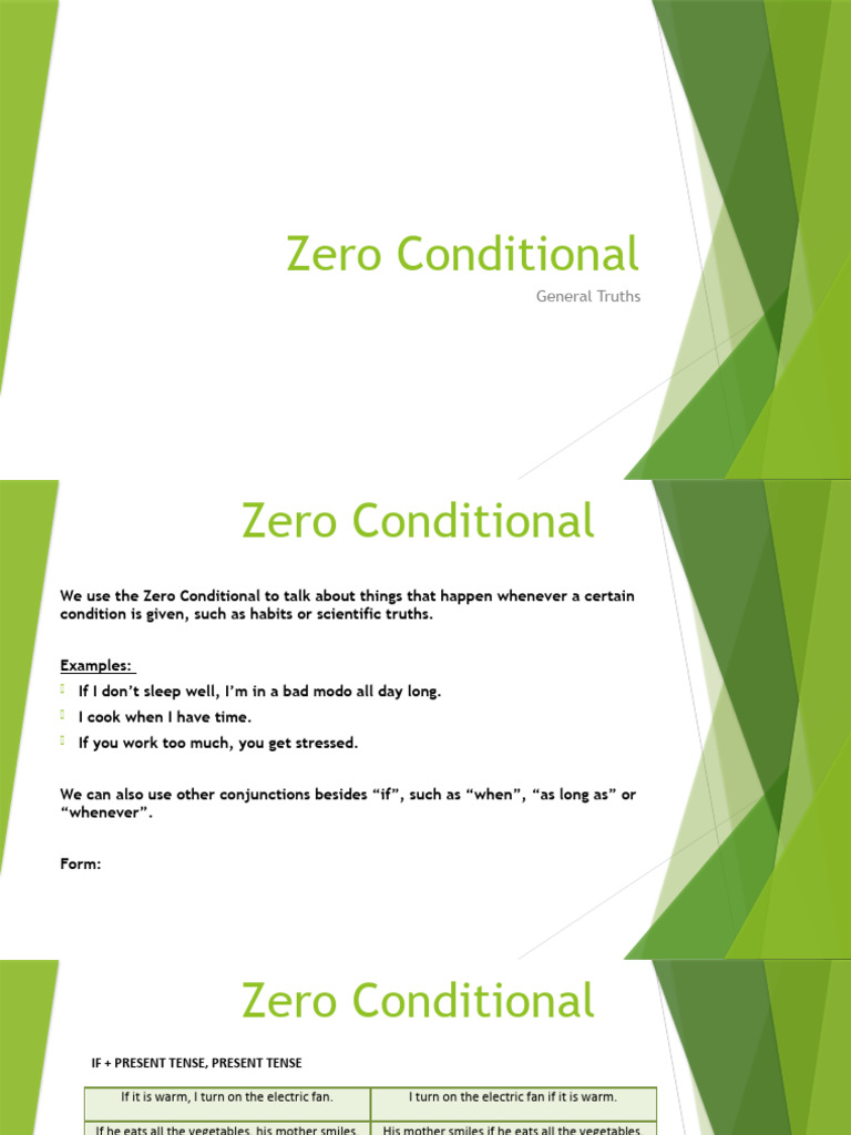 Zero Conditional | PDF