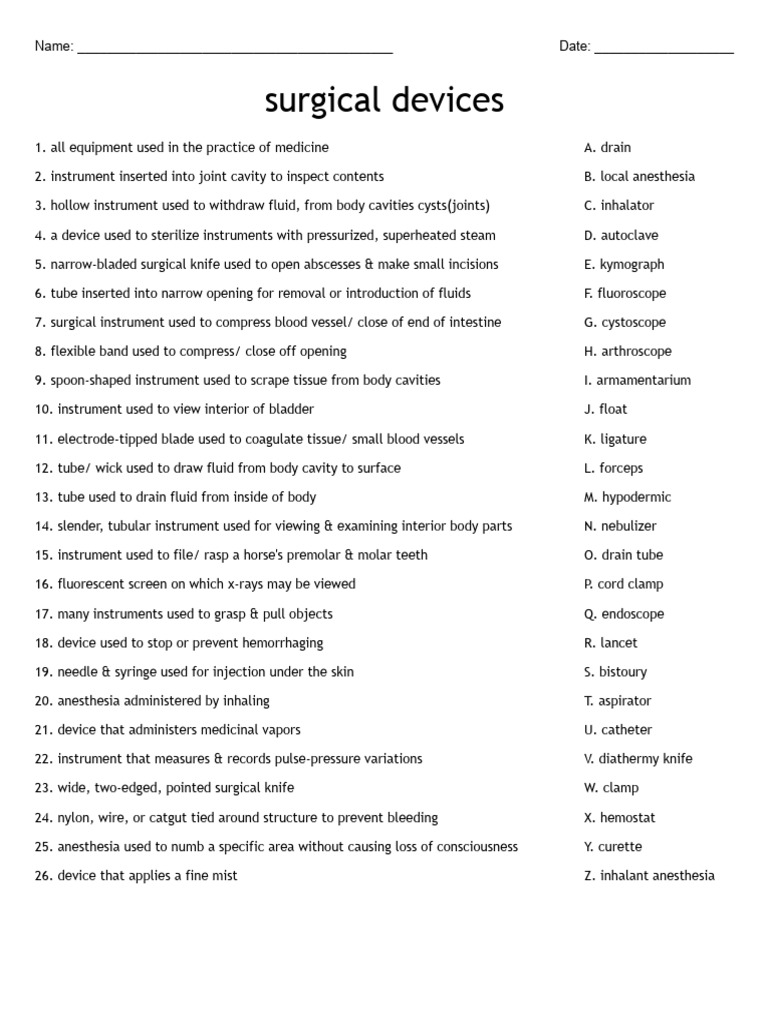 Surgical Devices 374890 61635558 | PDF | Clinical Medicine | Medical ...