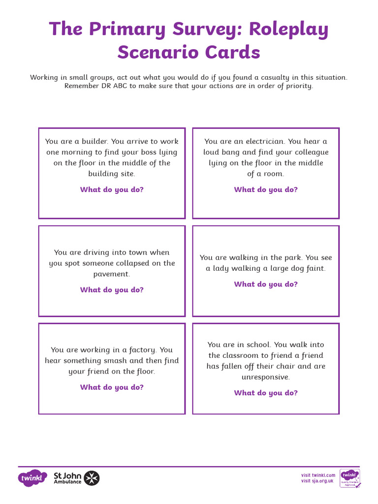 Scenario Cards | PDF