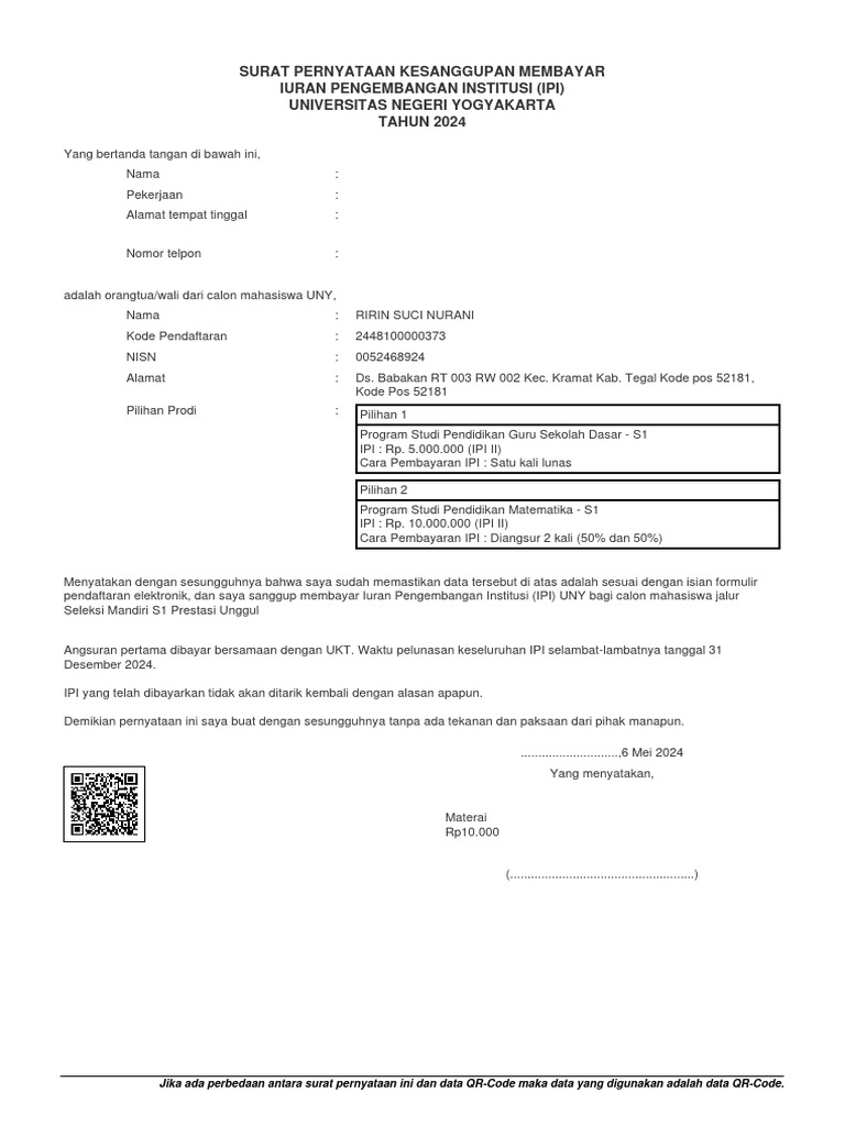 cetak-form-ipi (1) (1) | PDF