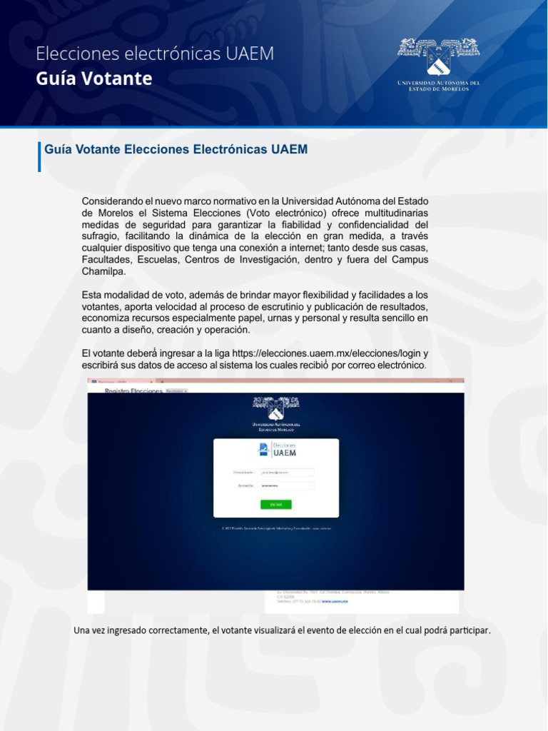 Elecciones Electronicas 2024 Pdf