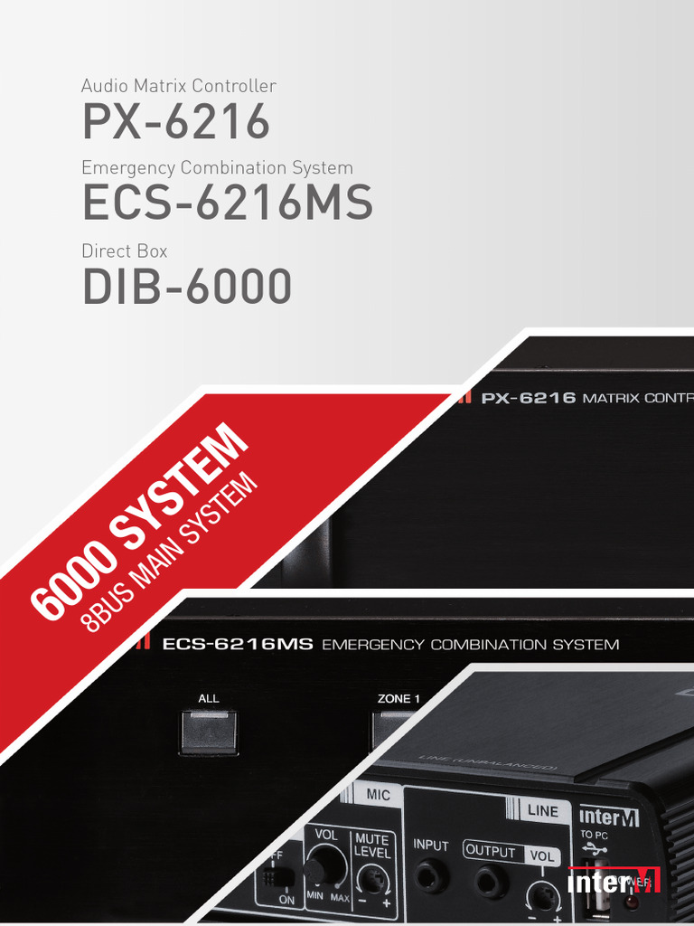 PD-6359A Ecs-6216ms DW Brochure | PDF | Microphone | Computer Terminal