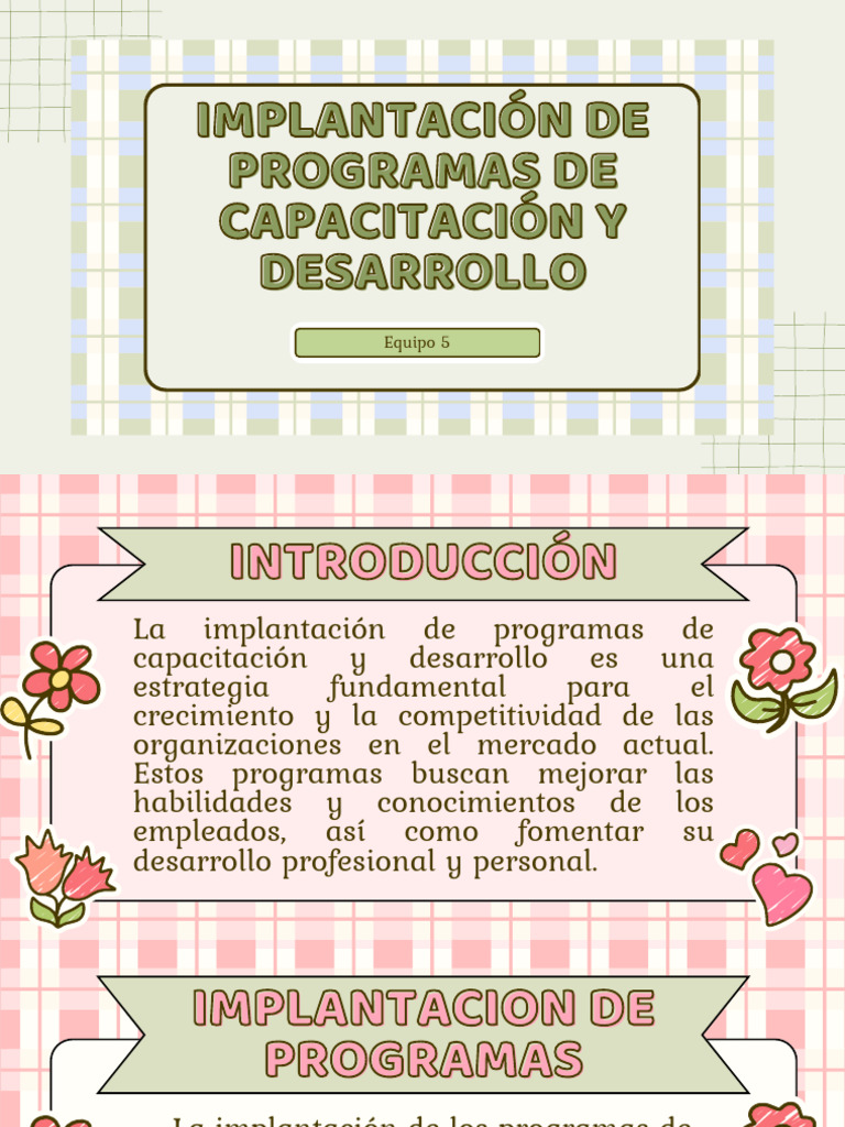 Programas de capacitacion y desarrollo | PDF | Evaluación | Metodología de encuesta