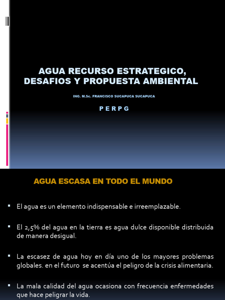 Agua Estrateg y Desafíos | PDF | Ósmosis | Agua