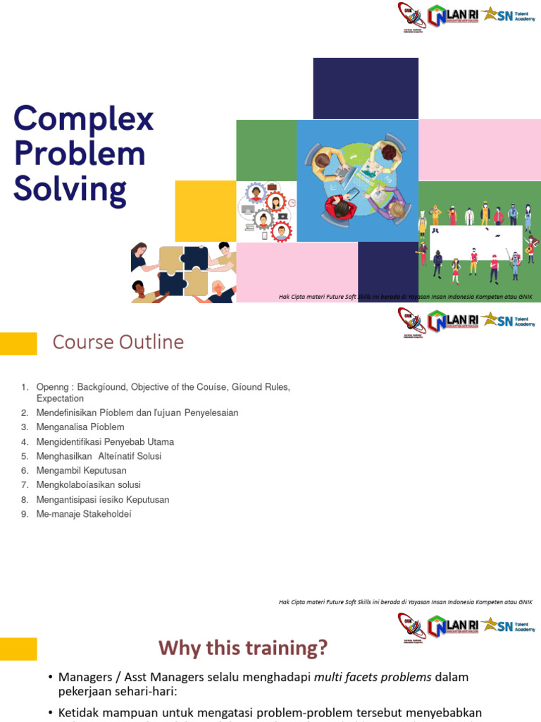 Bahan Utama - Complex Problem Solving | PDF