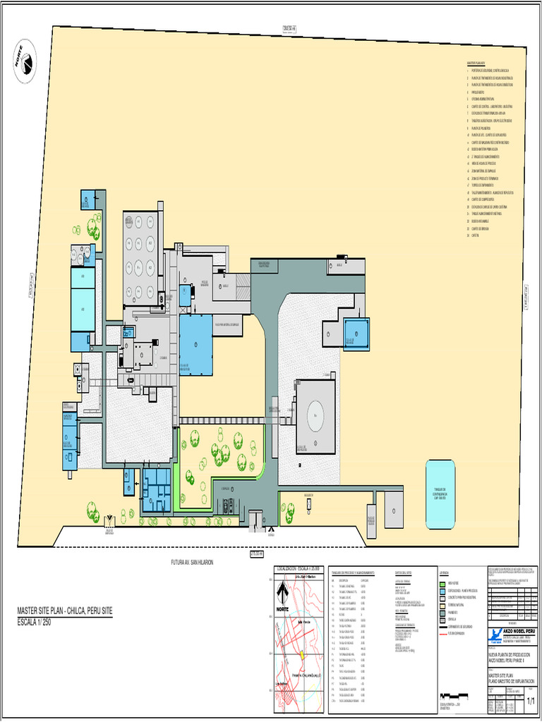 001-GRAL-001-ANP03 REV3 Master Site Plan | PDF