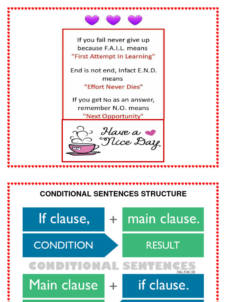 CLASS_CONDITIONALS | Download Free PDF | Sentence (Linguistics) | Clause