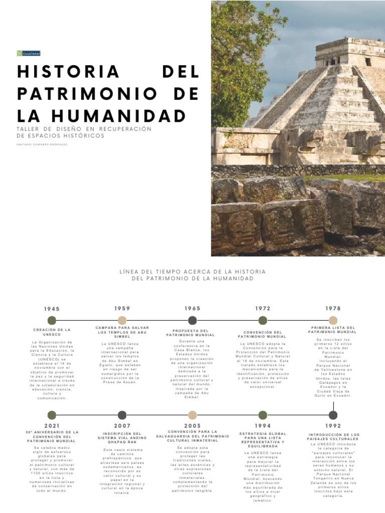 Patrimonio de La Humanidad | PDF | Patrimonio de la Humanidad | Patrimonio cultural