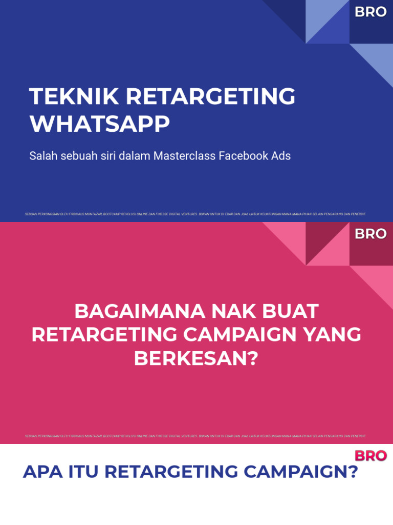 Teknik Berkesan Retargeting Iklan Facebook | PDF