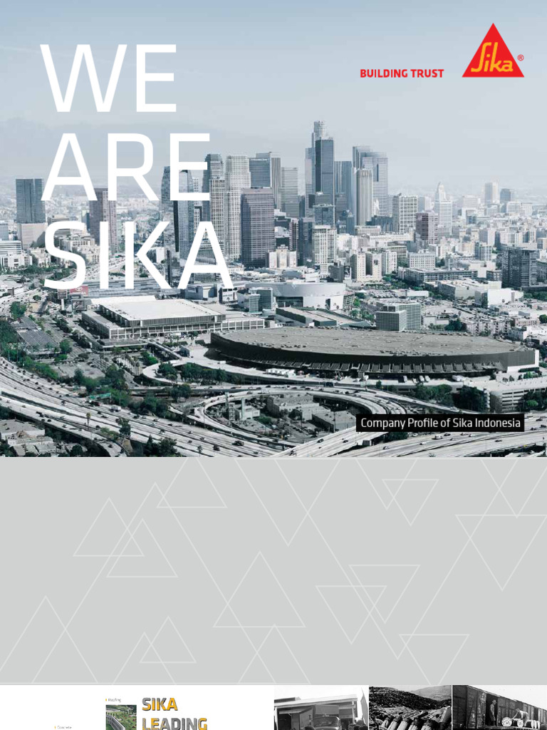 Sika Indonesia Company Profile Overview | PDF | Concrete | Roof