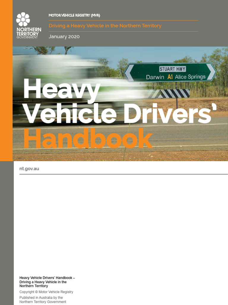Heavy Vehicle Drivers Handbook Complete | PDF | Driving | Semi Trailer ...