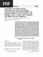 RHR I II III IV V: Chester Step Test Data Record Sheet | PDF