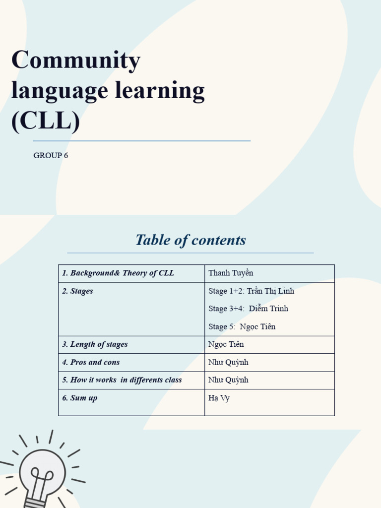 Community Language Learning | PDF | Planets | Solar System